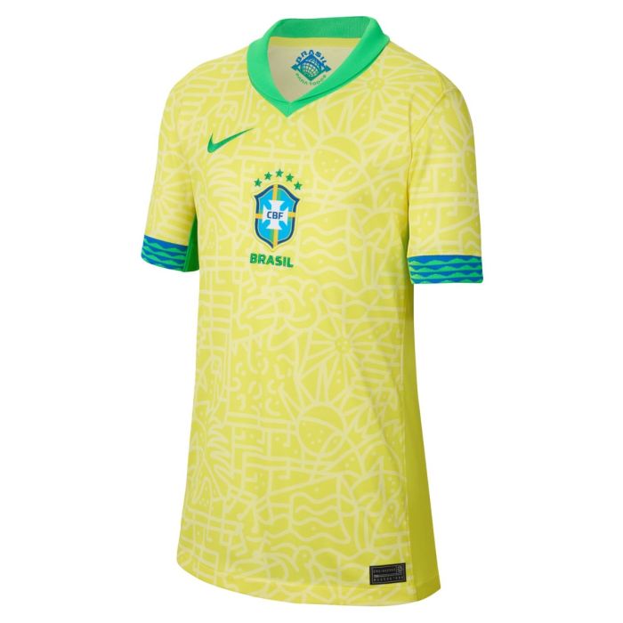 Nike Brazil 2024 Stadium Home Youth Jersey
