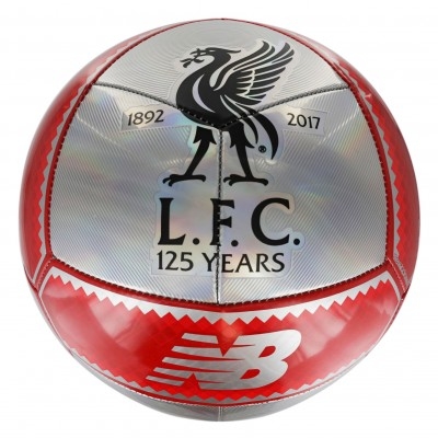 New Balance Liverpool Balls- Silver/red Pepper - Soccer Premier